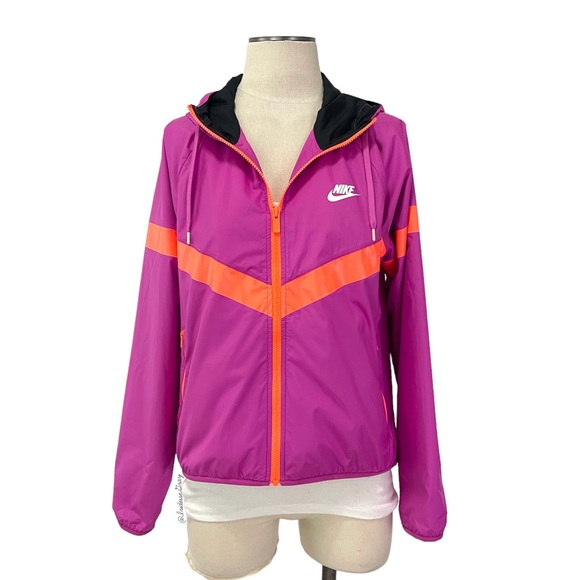 Nike | Jackets & Coats | Nike Windrunner Pink Windbreaker Jacket Size ...